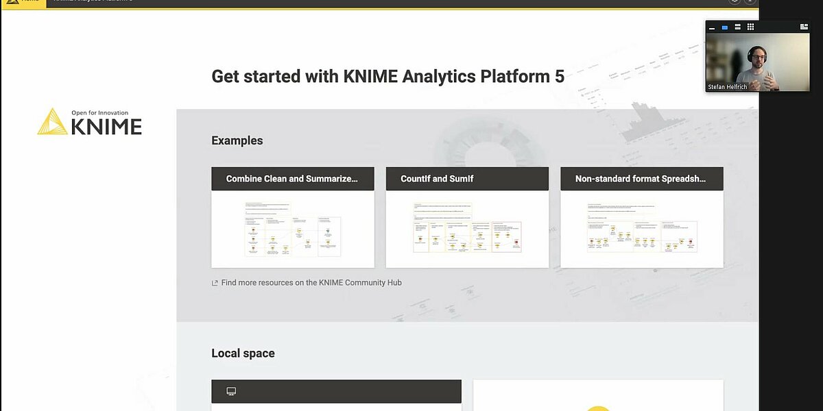 Gastvortrag „Introduction KNIME Analytics Platform“ im Rahmen der Vorlesung Datenanalyse
